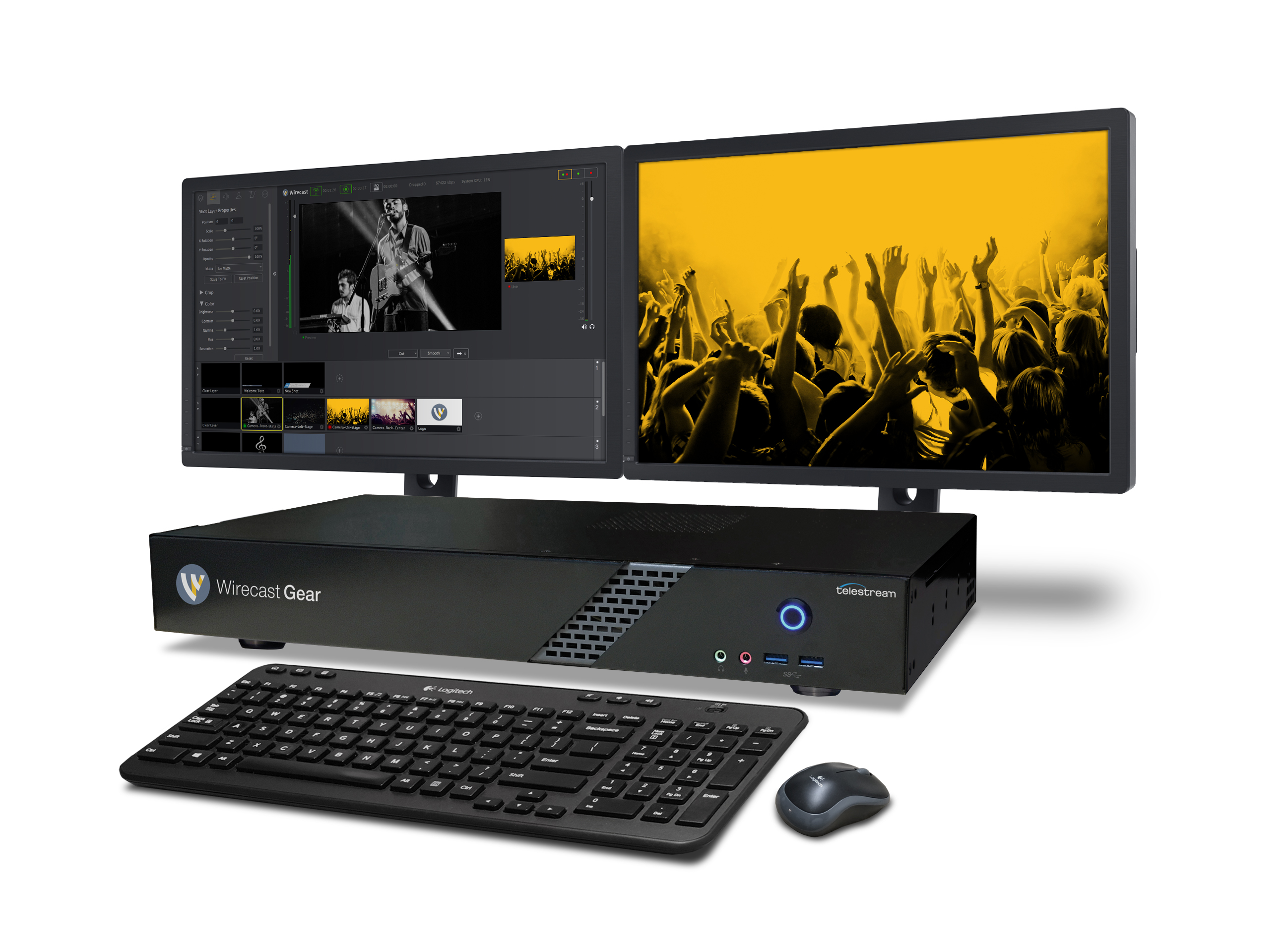 Telestream announces Wirecast Gear live production and streaming system