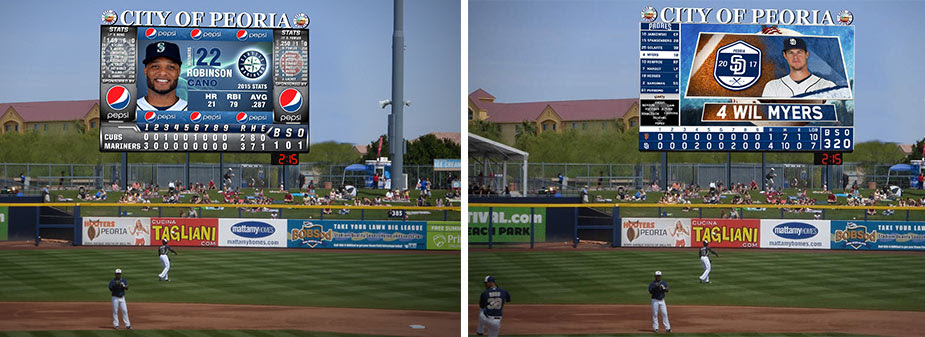 Daktronics Provides Large 13HD Display For Peoria Sports Complex