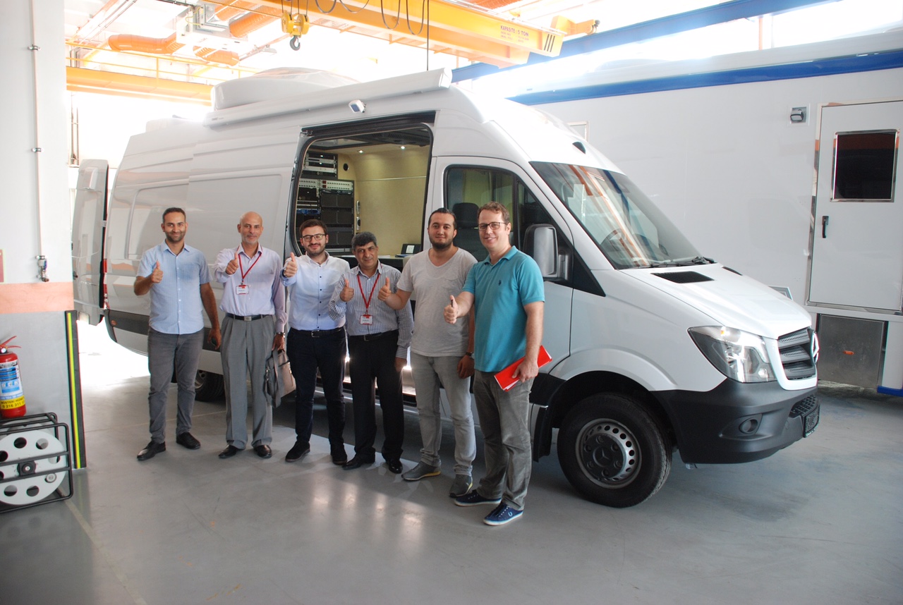 Hitachi Delivers New SNG Uplink Vehicle to Jordan Radio and Television