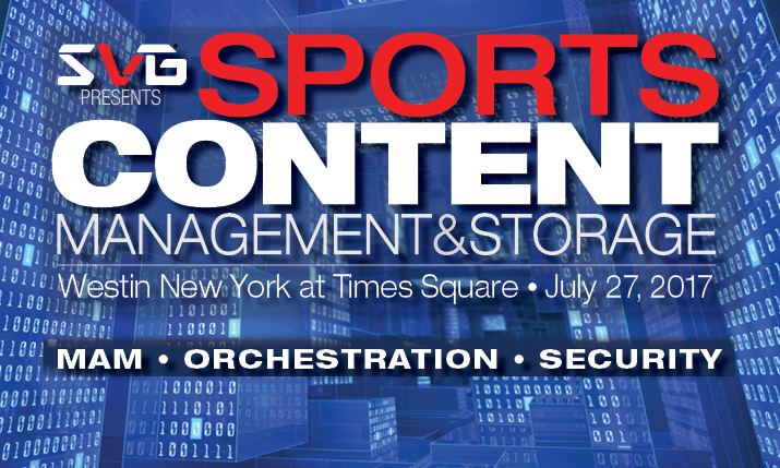 SVG Announces Program for Sports Content Management & Storage Forum ...