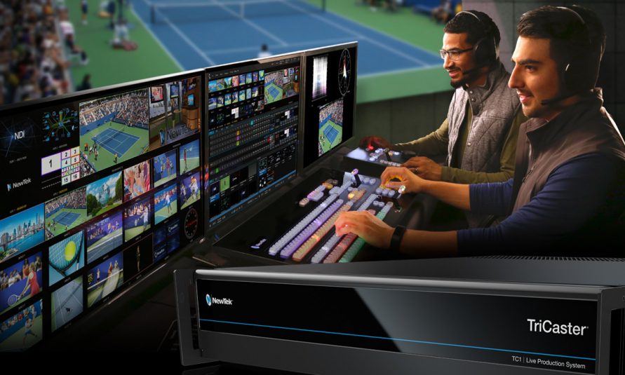 NewTek TriCaster TC1 Offers Control of 16 4K Channels