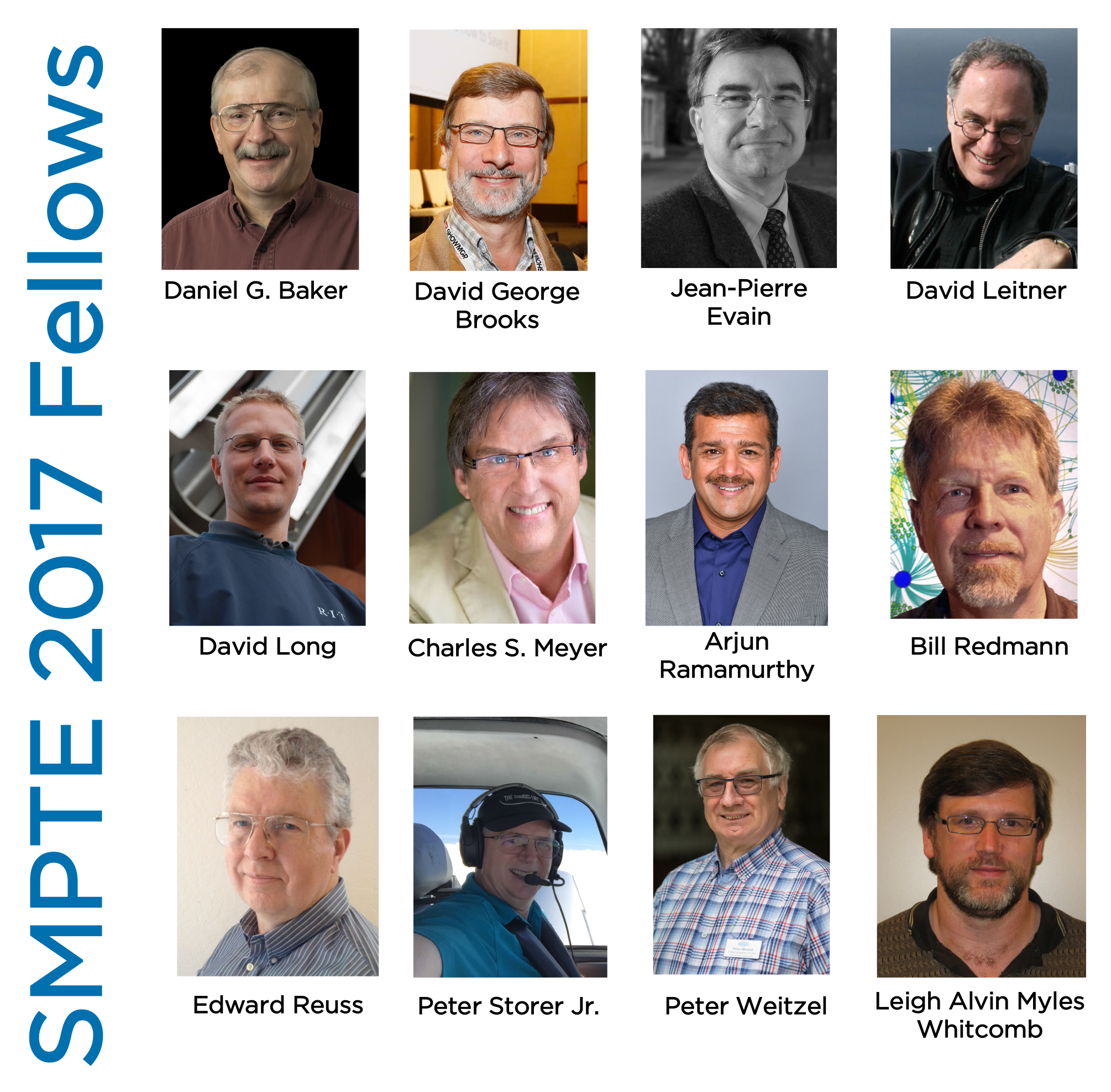 SMPTE To Elevate 12 Motion-Imaging Tech Professionals to Fellow Status