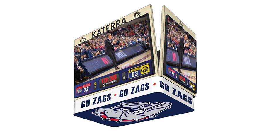 Daktronics To Install 10 LED Displays for Sports Facilities at Gonzaga ...