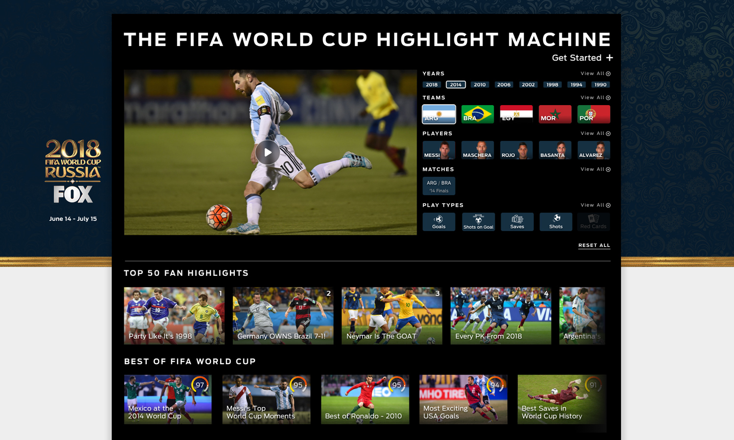 Fox Sports Previews FIFA World Cup Digital Plans With Plenty of Video ...