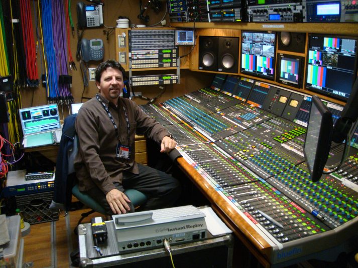 Calrec A1 Spotlight With Audio Mixer Mark Butler