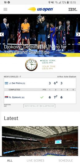 Live From the US Open: Digital Products Get Refresh as Experience at ...