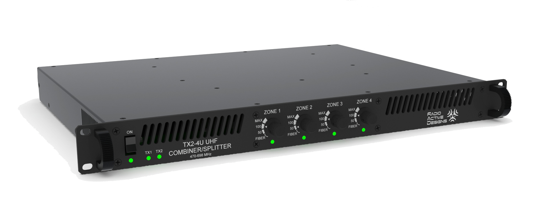 Radio Active Designs Highlights TX 2-4U Combiner-Splitter