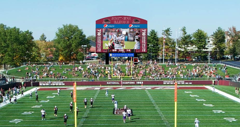 Daktronics Upgrades Southern Illinois University’s Saluki Stadium With ...