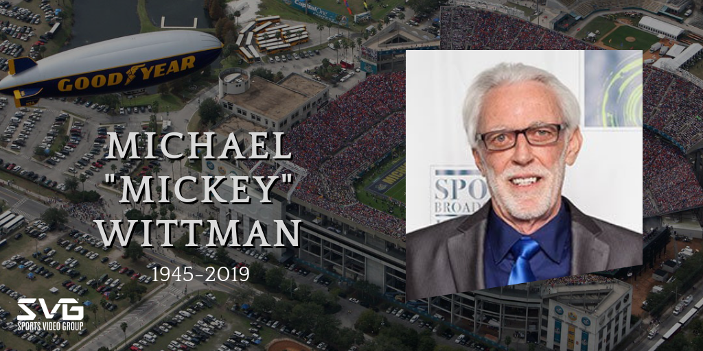 Mickey Wittman, Father of Aerial Sports Broadcasting and Hall of Famer ...