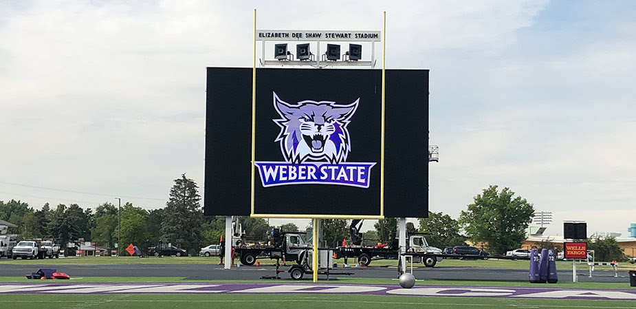 Daktronics Transforms Weber State University’s Stewart Stadium, Dee ...