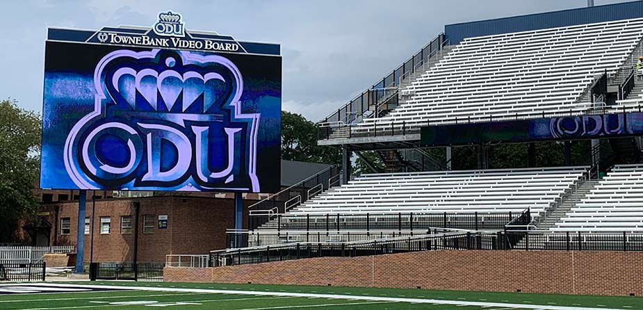 Old Dominion University Counts on Daktronics During S.B. Ballard ...