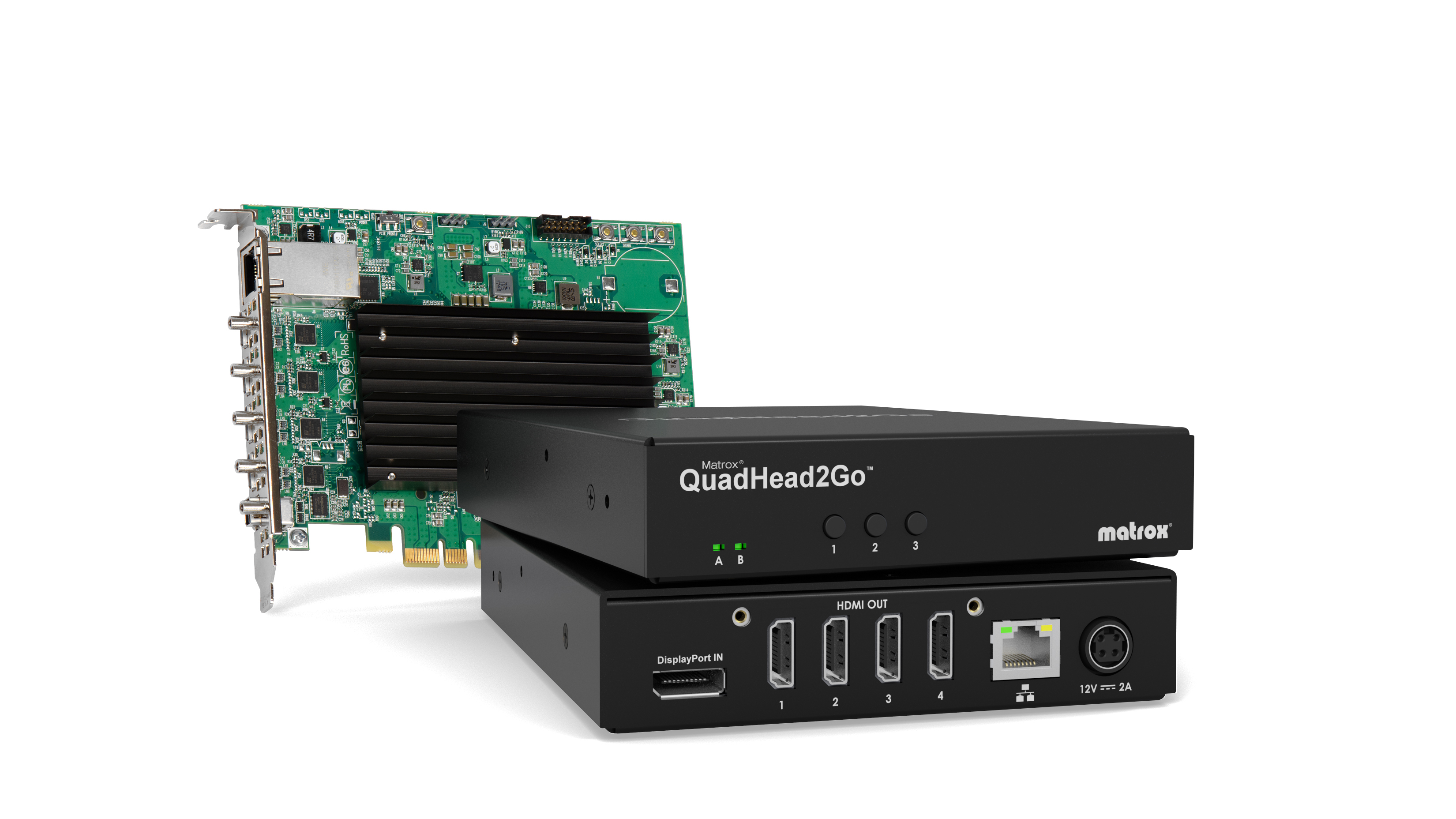 Matrox QuadHead2Go Multi-Monitor Controllers Now Shipping