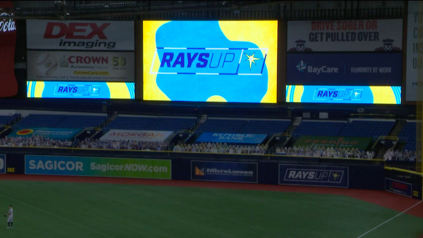 At the Ballpark: Tampa Bay Rays Integrate Social-Media Content, Fan ...