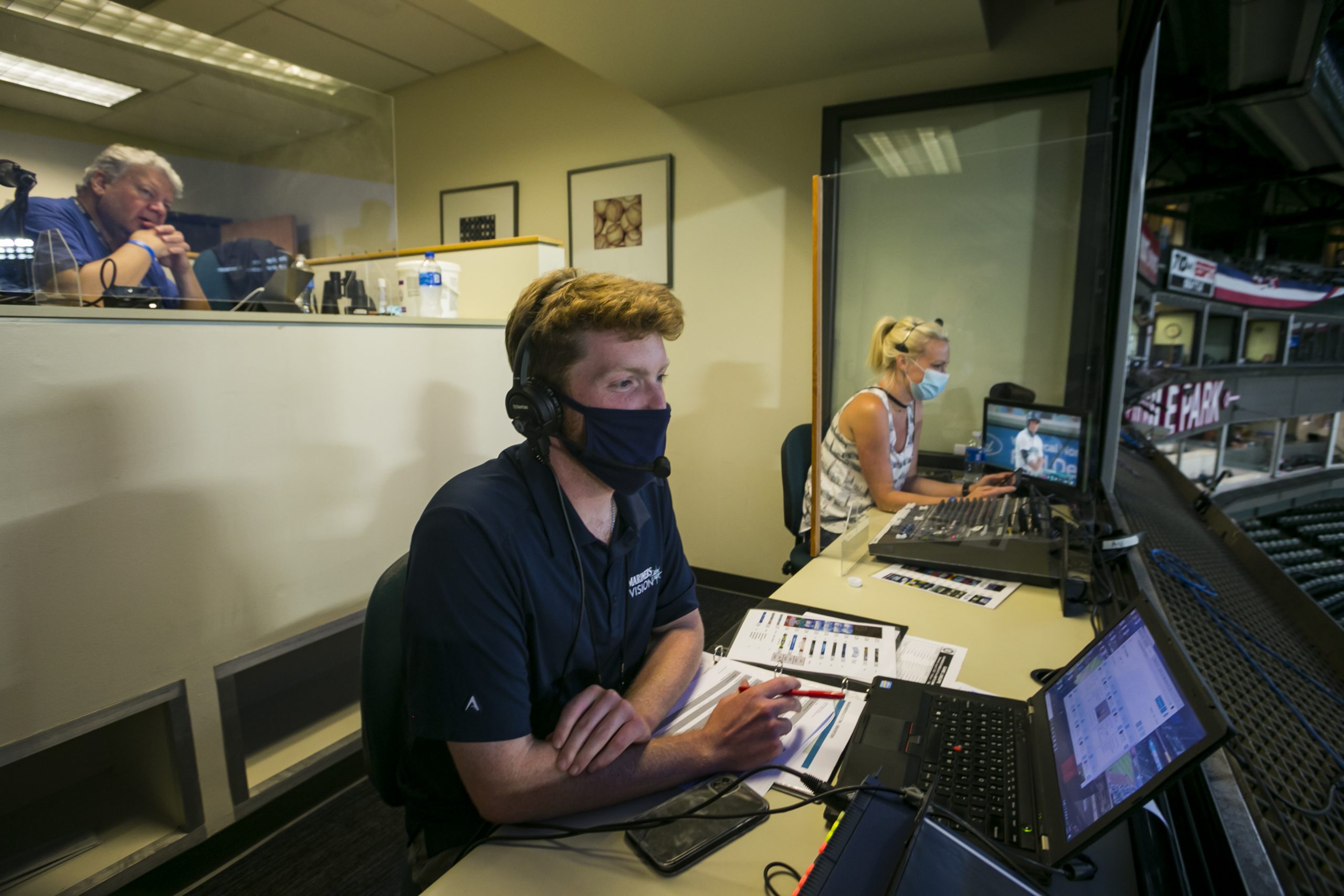 At the Ballpark: Mariners Productions Keeps Players, Onsite Staff on ...