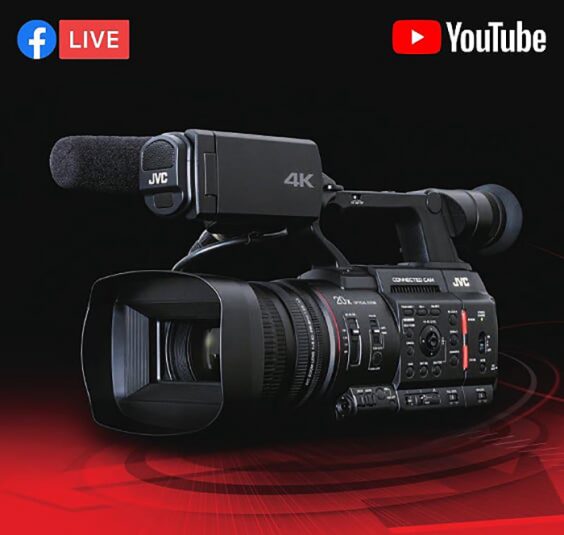 JVC Professional Video Adds Facebook, YouTube Live Stream Capability to ...