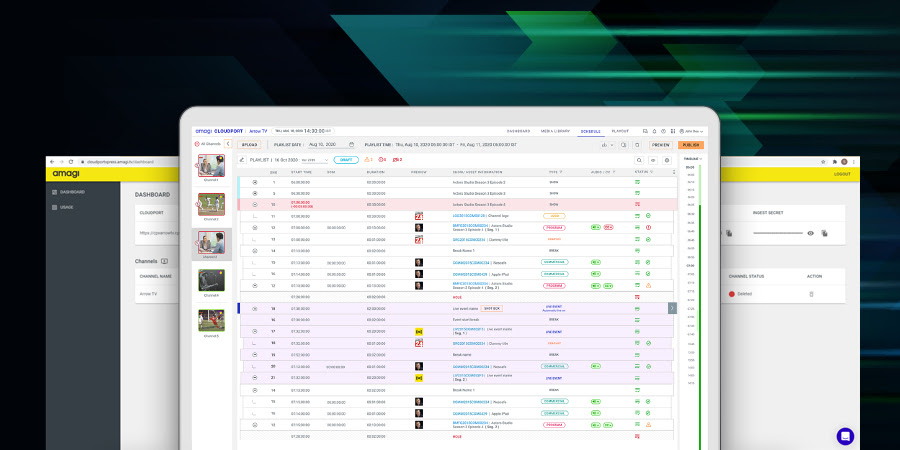 Amagi CLOUDPORTXpress Offers Self-Service Cloud-Based Linear Channel ...