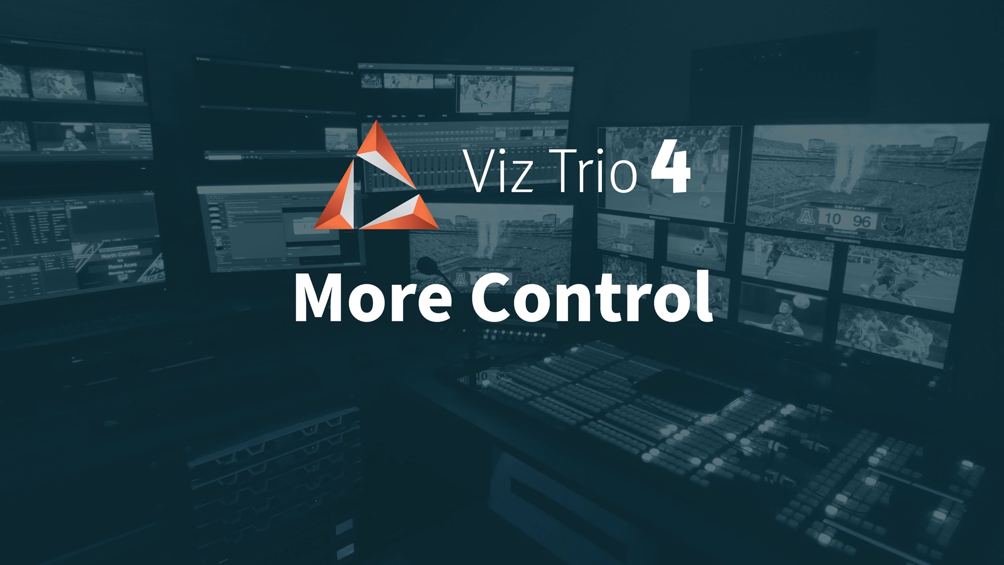 Vizrt Unveils Fourth Edition of Viz Trio; AE Live Continues Use of Graphics Solution