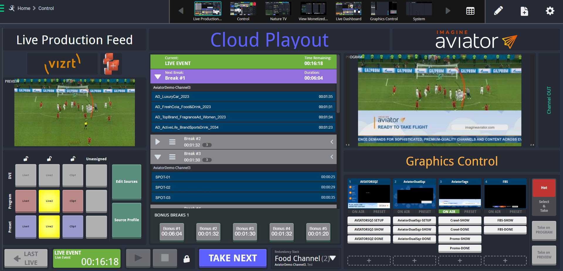 NAB 2023: Imagine Partners with Vizrt for Cloud Production and Playout