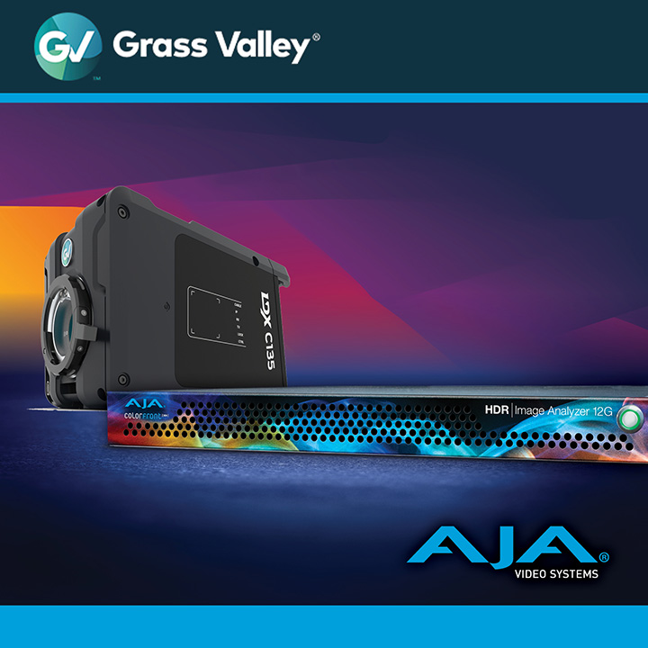 NAB 2023: Grass Valley Validates Camera Technology with AJA HDR Image ...