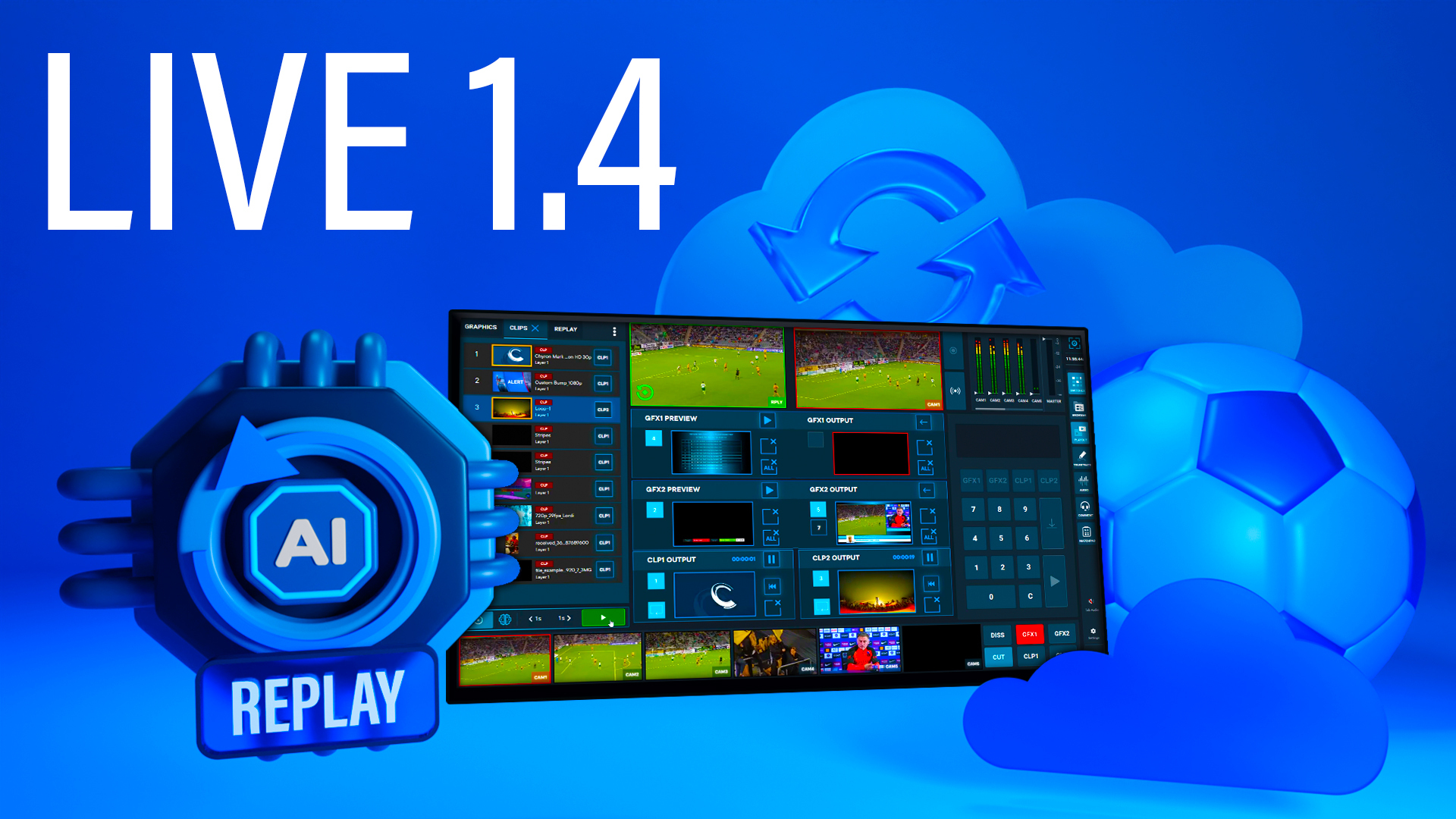 New AI-Based Instant Replay Tool in Chyron LIVE 1.4 Preps Highlights ...