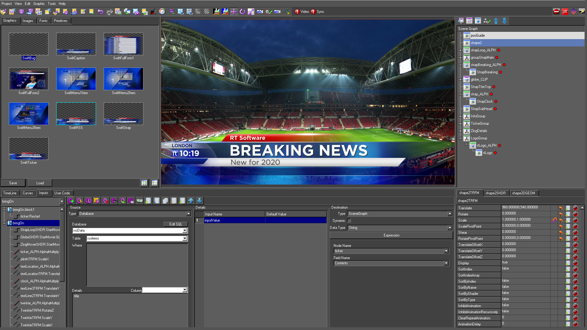IBC 2023: RT Software to Demonstrate Its Broadcast Graphics Solutions