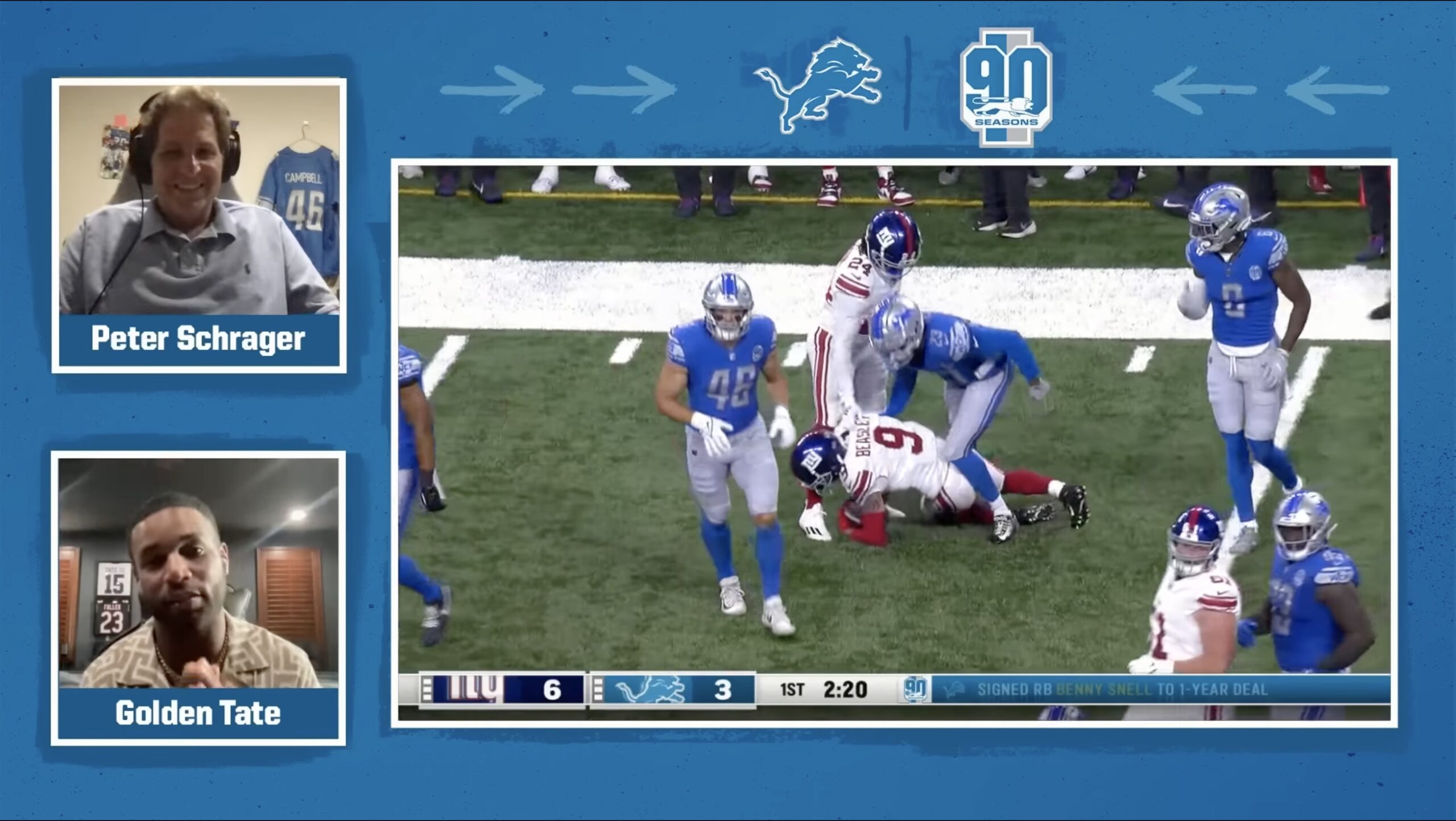 Detroit Lions Tap Former Players, NFL Analysts for Preseason ...