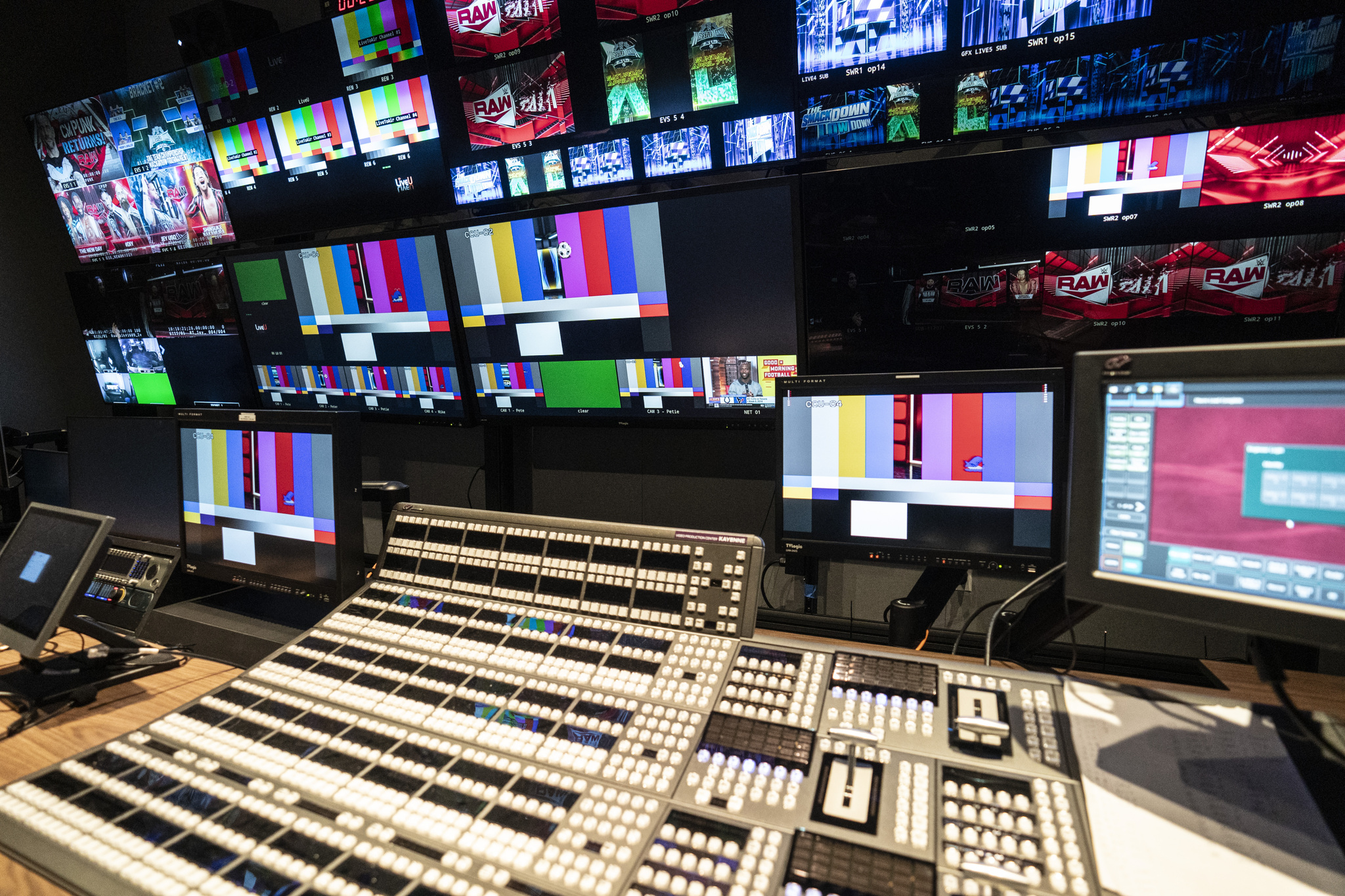 WWE 30,000-Sq.-Ft. Studio Complex Opens; Sony Verona LED Wall Is ...