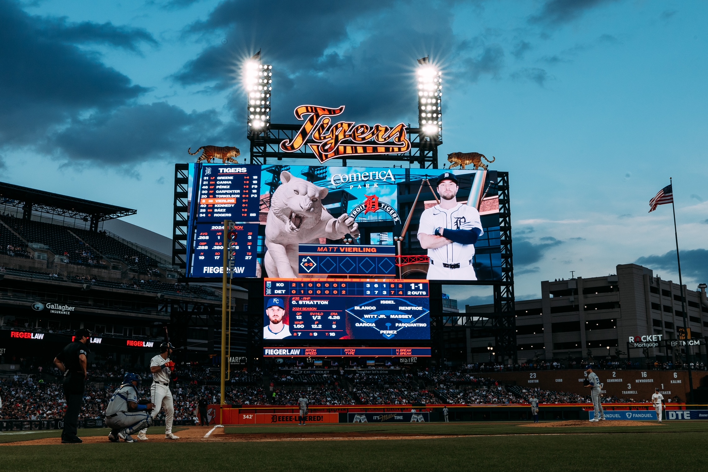 Detroit Tigers Harness Game-Day Roar With New Videoboard at Comerica Park