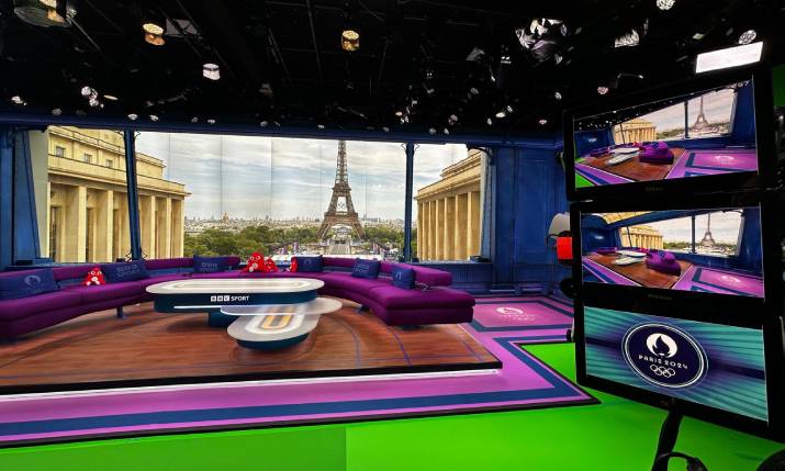 Paris 2024: Taking a Step Forwards with BBC Sport’s Olympic Studio Combining Real and Virtual Worlds
