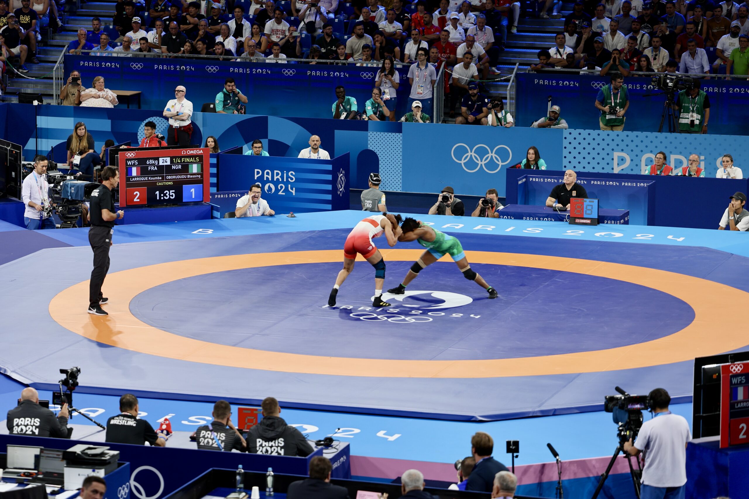 Live From Paris 2024: Wrestling Production Photo Gallery