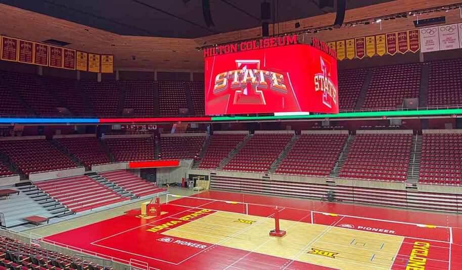 Iowa State Athletics To Erect 23 LED Displays Across Seven On-Campus ...