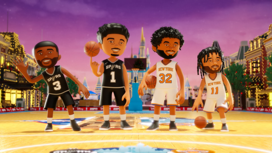ESPN Teases Look for Dunk the Halls NBA Animated Altcast With New ...