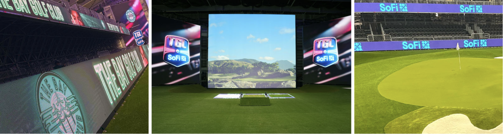 TGL Presented by SoFi Announces Samsung as an Official Screen Partner