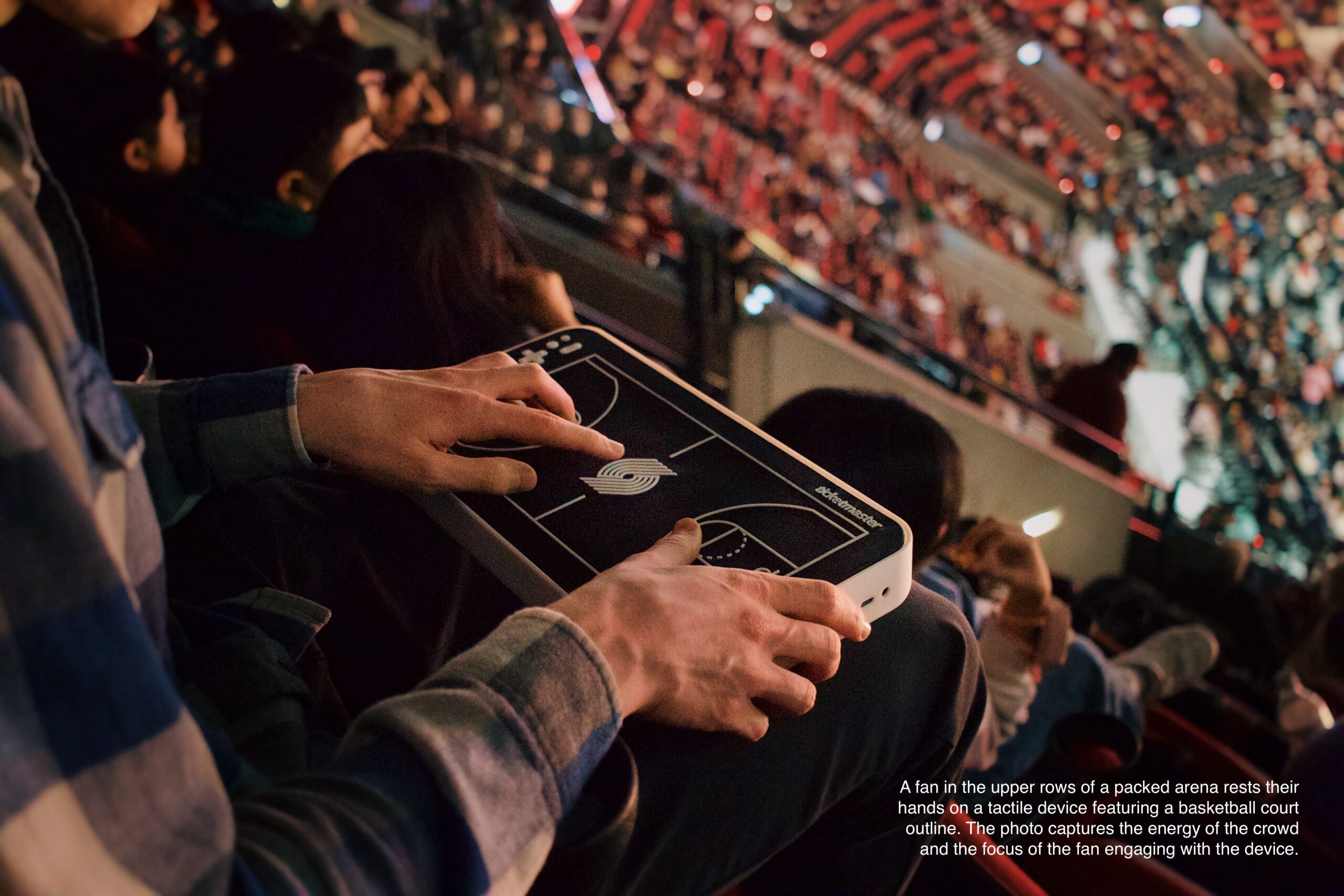 Portland Trail Blazers Become First Pro Sports Team To Feature OneCourt’s Haptic Display at All ...