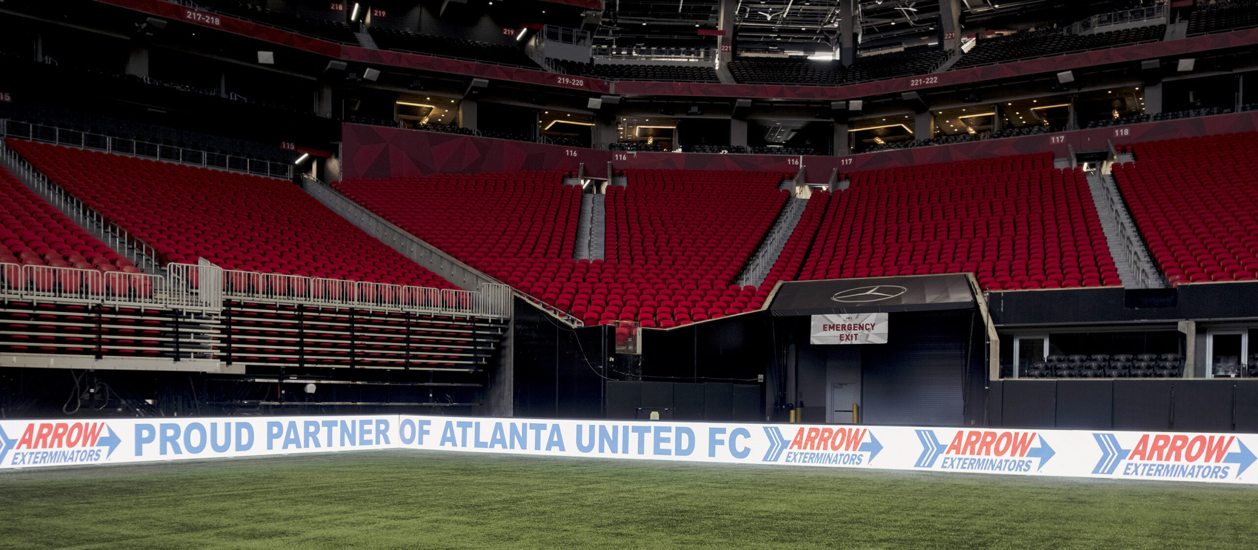 Mercedes-Benz Stadium Installs New Field-Level Ribbon LEDs for Atlanta ...