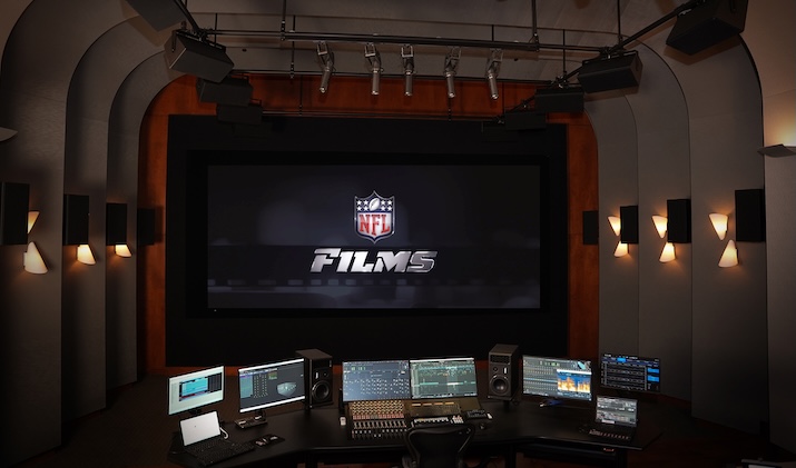 NFL Films Enhances Post Studio With Dolby Atmos Audio
