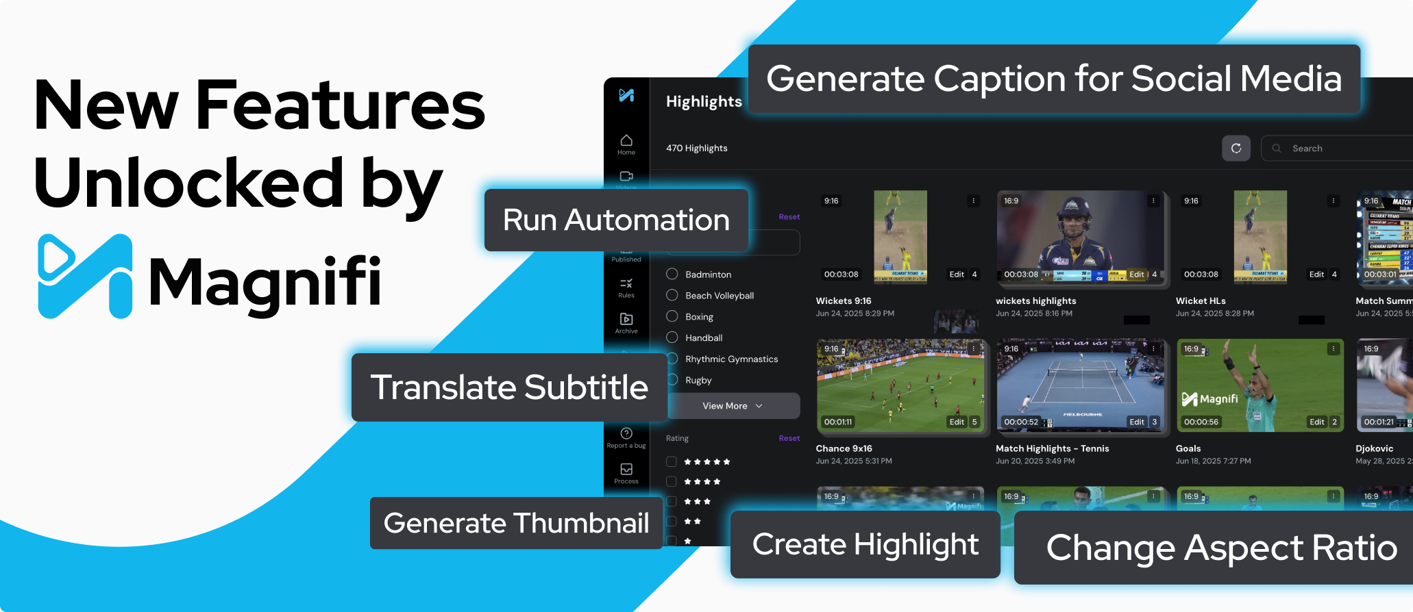 Magnifi Brings AI-Powered Solutions to Live and Archival Video Storytelling