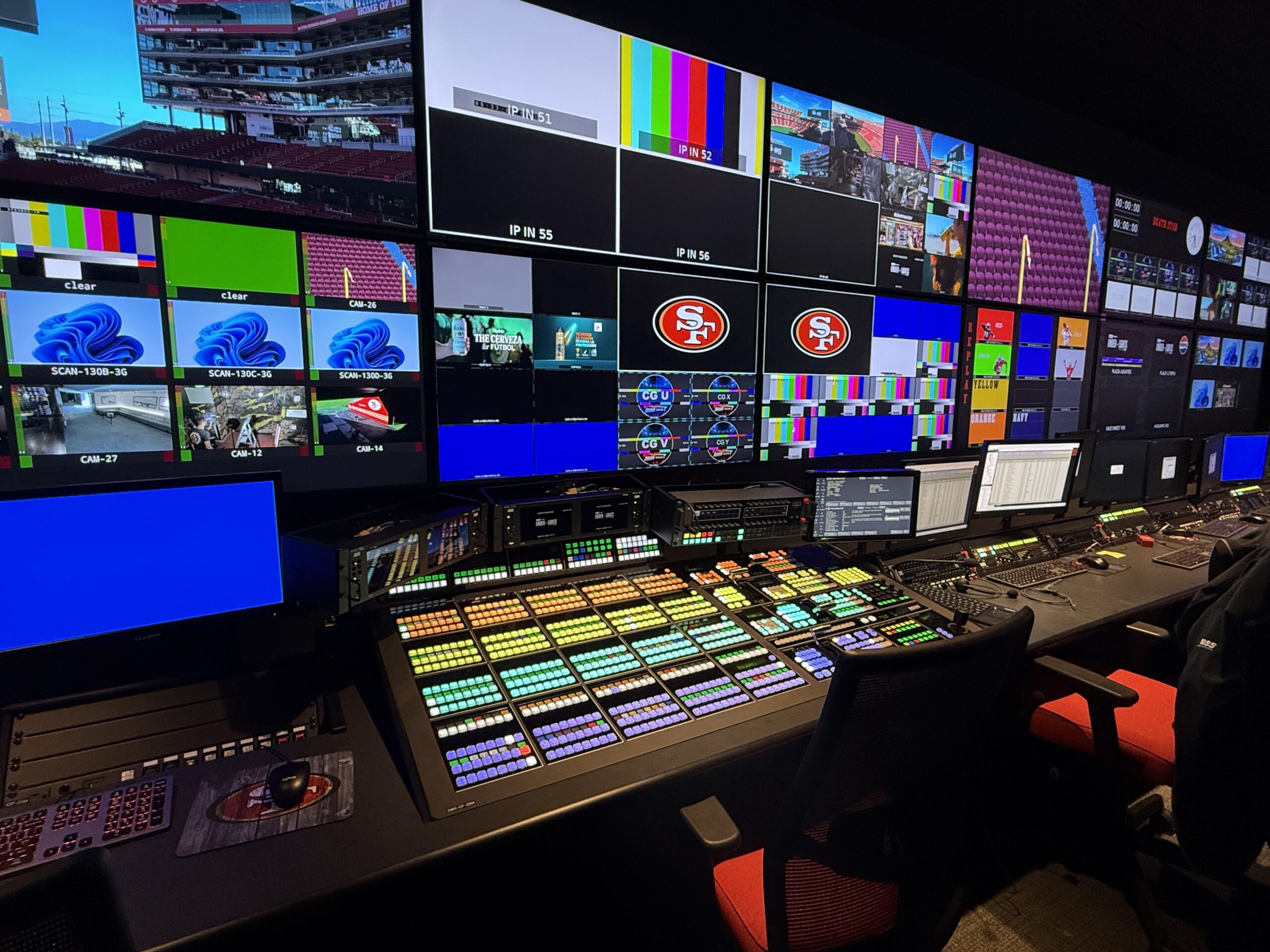 Levi’s Stadium Facelift, Part 1: Full Glass-to-Glass 4K, IP-Based Control Room Tops $200M Revamp ...