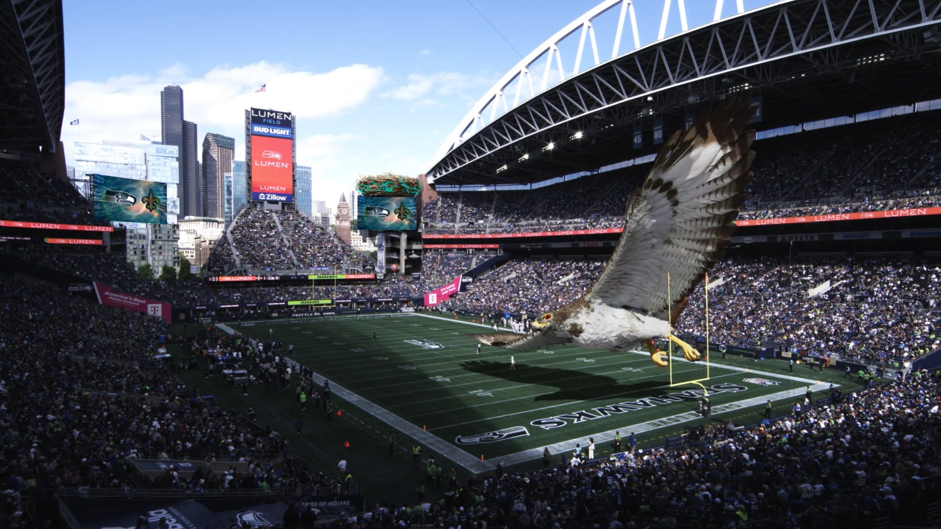 Time To Take Flight: The Famous Group, Seattle Seahawks Begin Sunday’s ...
