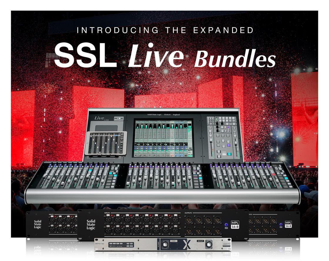 IBC 2025: Solid State Logic Expands its SSL Live Range Bundles with New ...