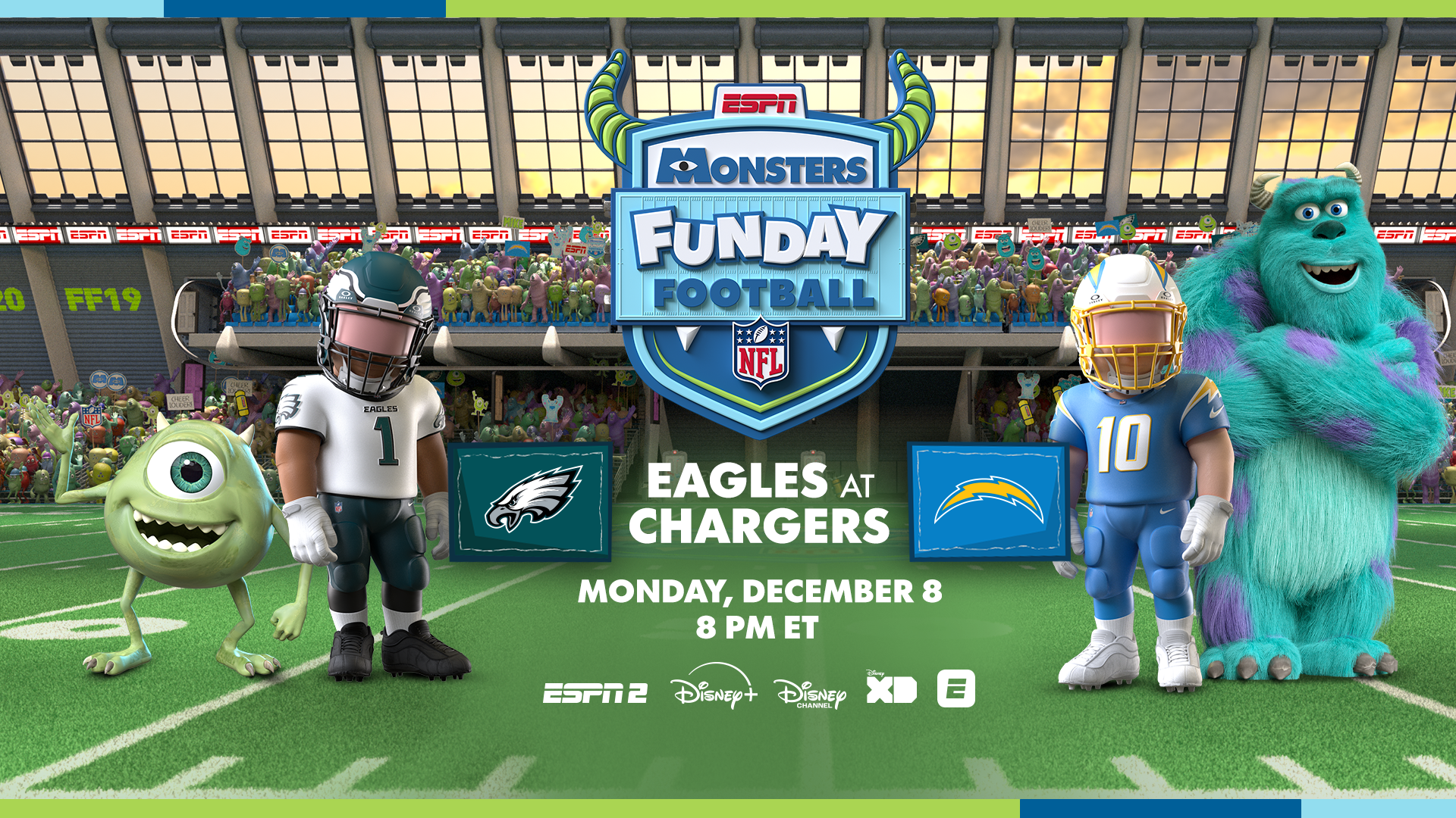 ESPN Announces ‘Monsters Funday Football’, Its Latest Real-Time ...