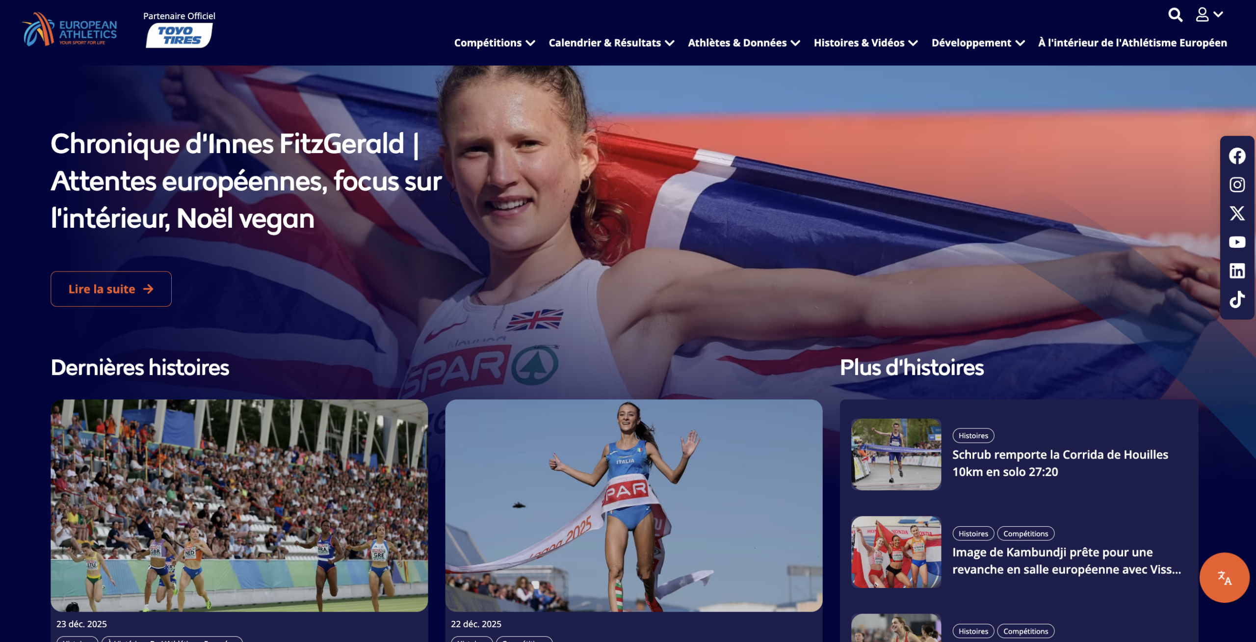 CAMB.AI Enables European Athletics to Offer Multi-Language Support