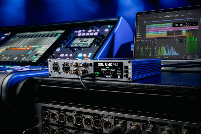 Solid State Logic Launches UMD192 – The Most Powerful MADI & Dante ...